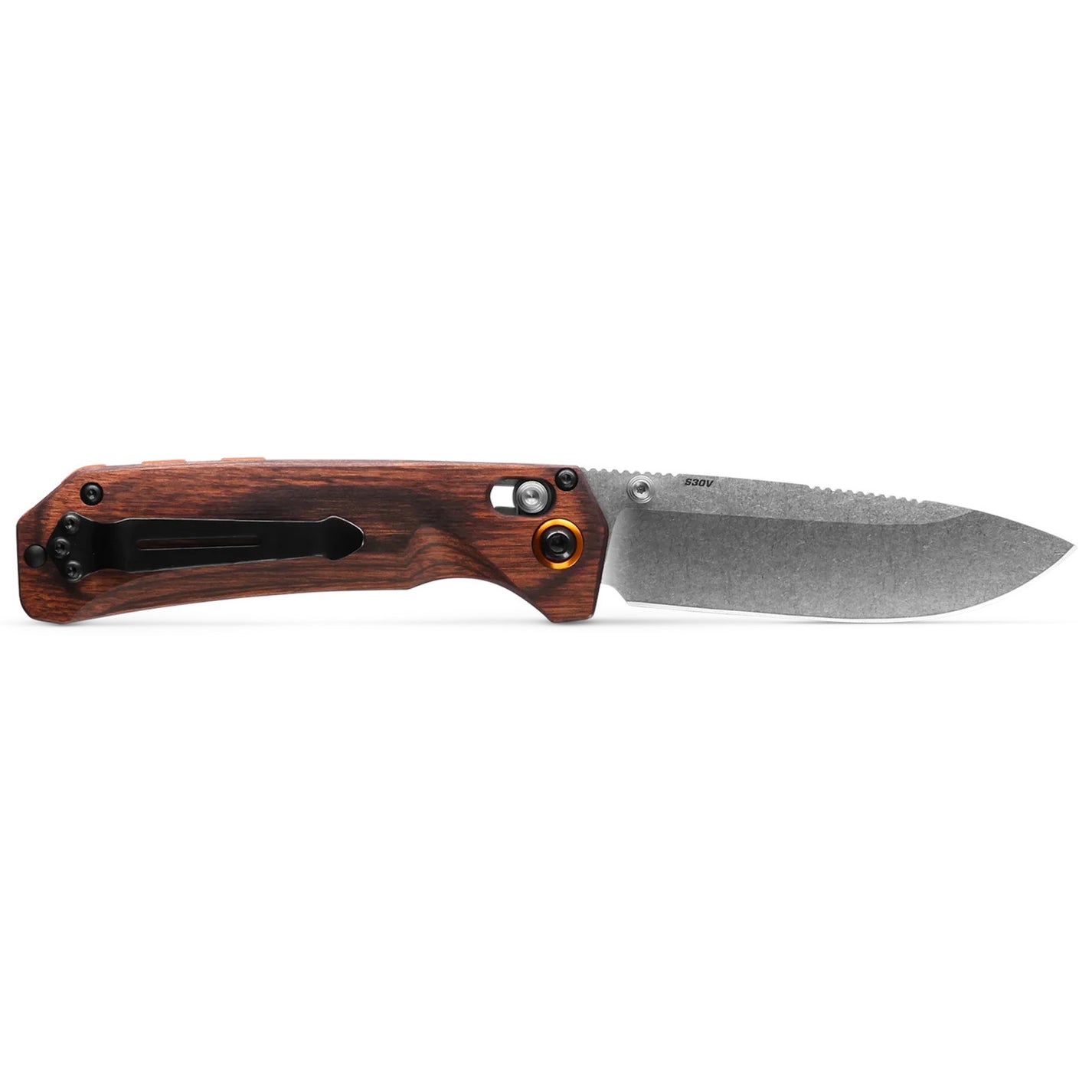 Benchmade 15062 Grizzly Creek 3.49" CPM-S30V Folding Knife with Gut Ho ...