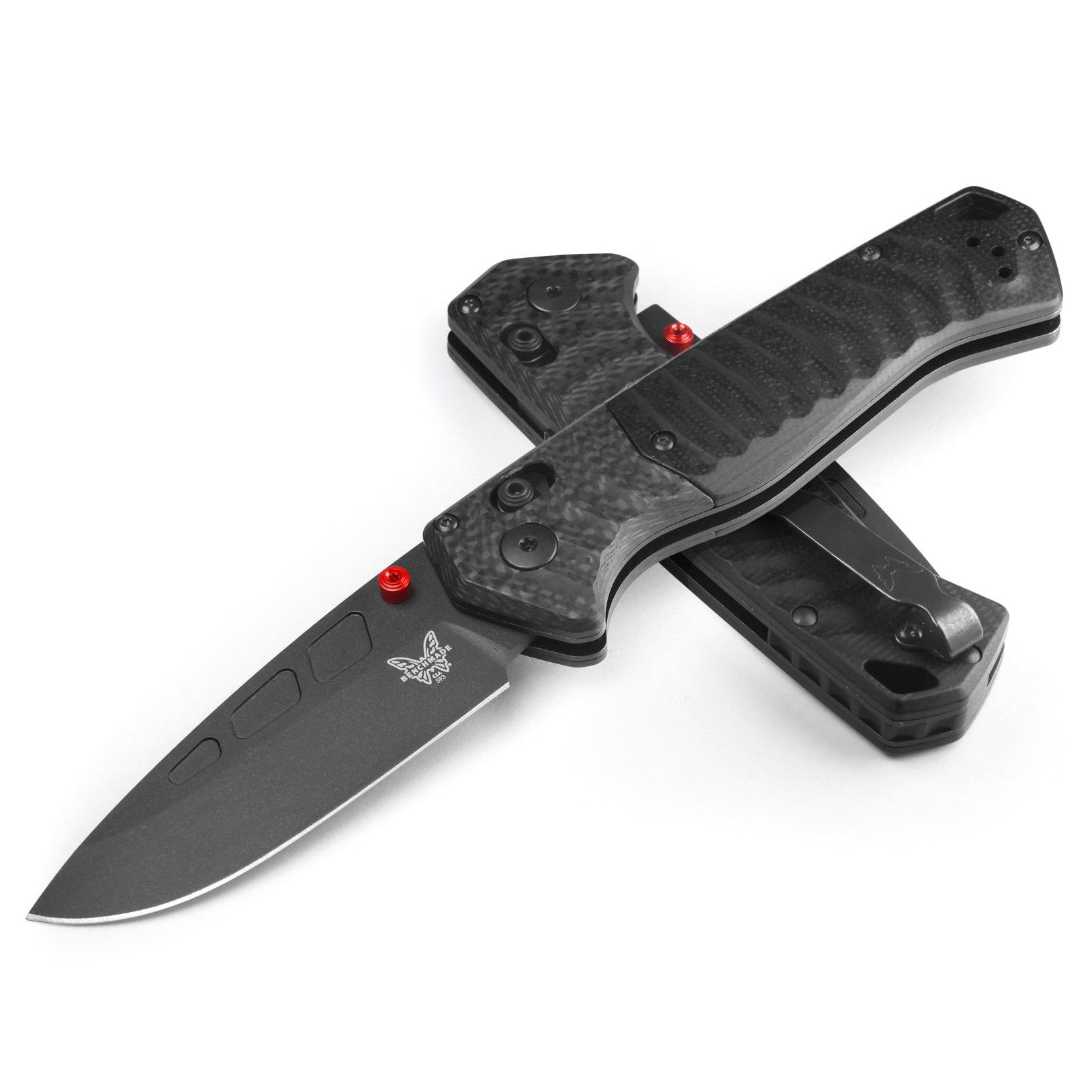 Benchmade 593BK-01 PSK 3.4" CPM-Magnacut Cerakote G10 Carbon Fiber A/O ...