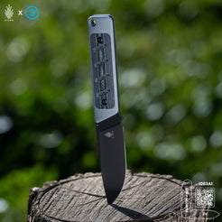 Kizer Smolt 2.93" Black 3V G10/Micarta Fixed Blade Knife by Jonathan S ...