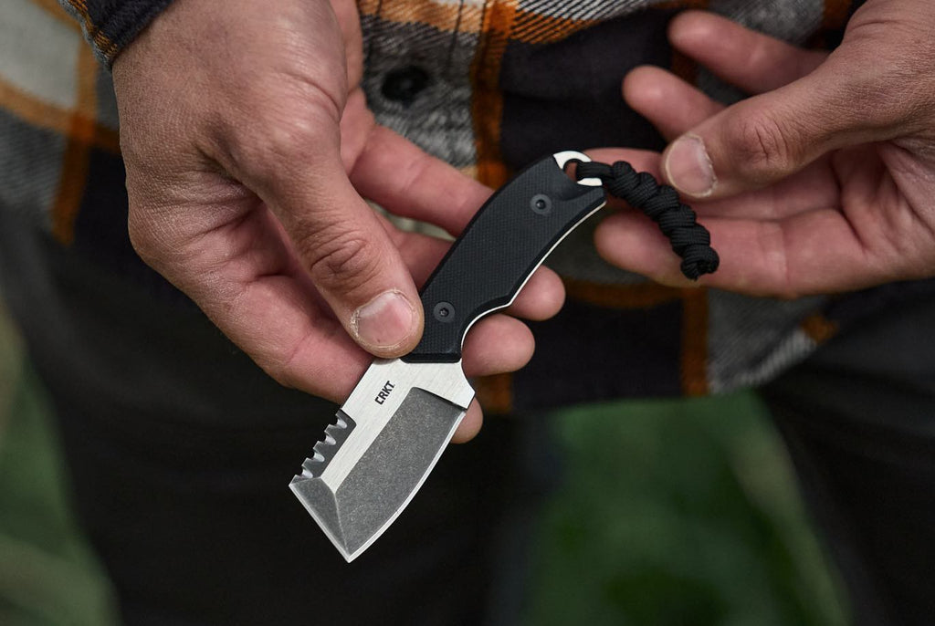 CRKT Razel Compact 2.32" D2 G10 Fixed Blade Knife - John Graham Design ...